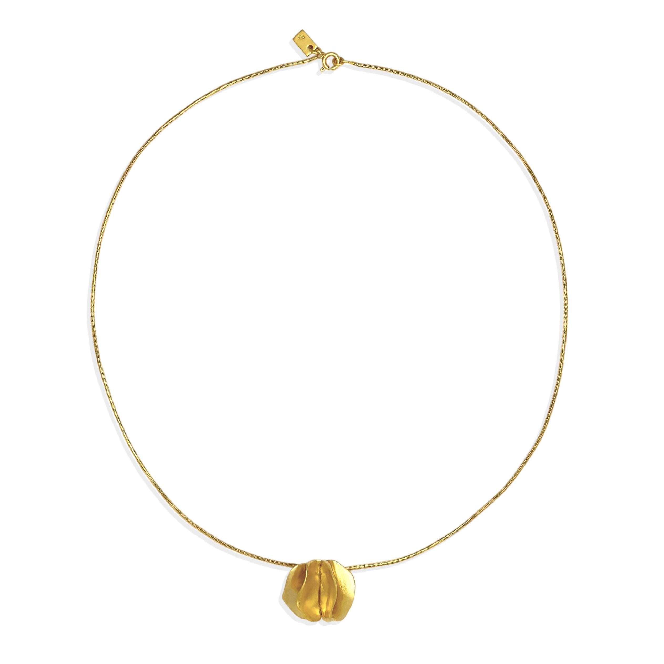 KLARA NECKLACE - GOLD – Aur Studio